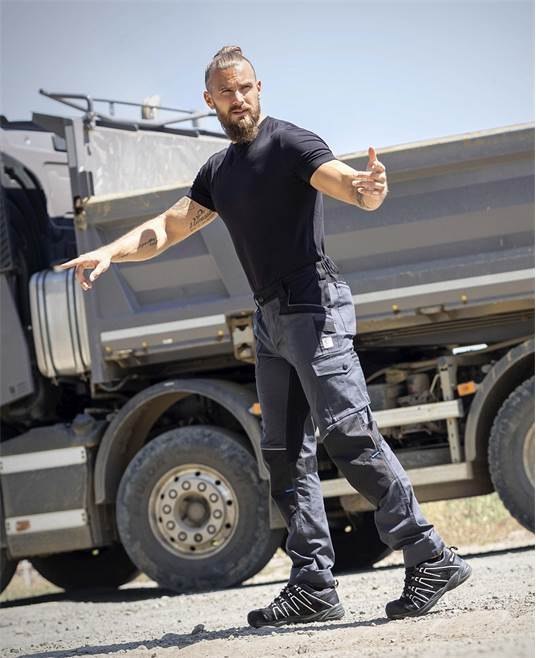 Ardon H6088 4Xstretch spodnie robocze do pasa ciemnoszare